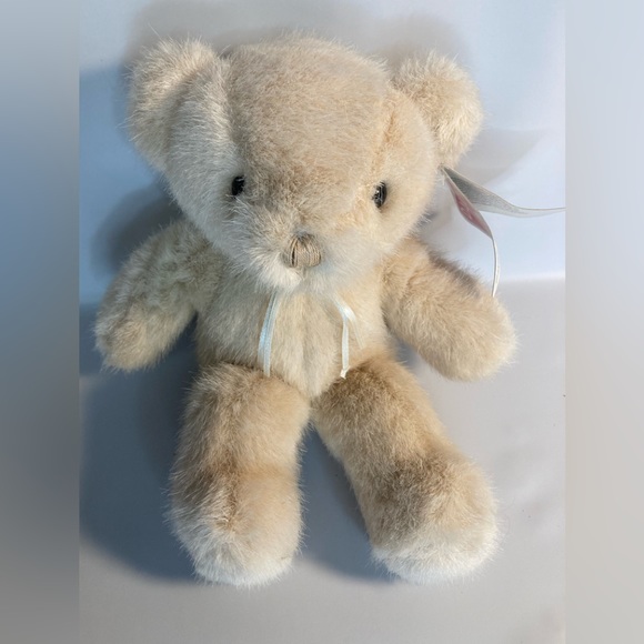Dakin | Toys | Rare 8 Dakin 99 Tan Plush Ribbon Bear 30510 W Paper Hang ...